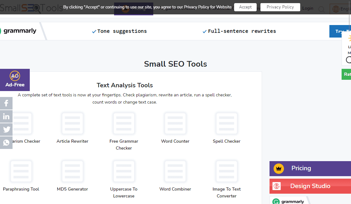 SmallSEOTools - Paraphraser | Explore 10,000+ AI Tools & Explore Best ...