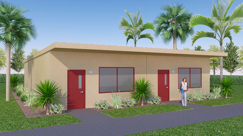 Modular Classrooms: Double Classroom, 24’ x 36’