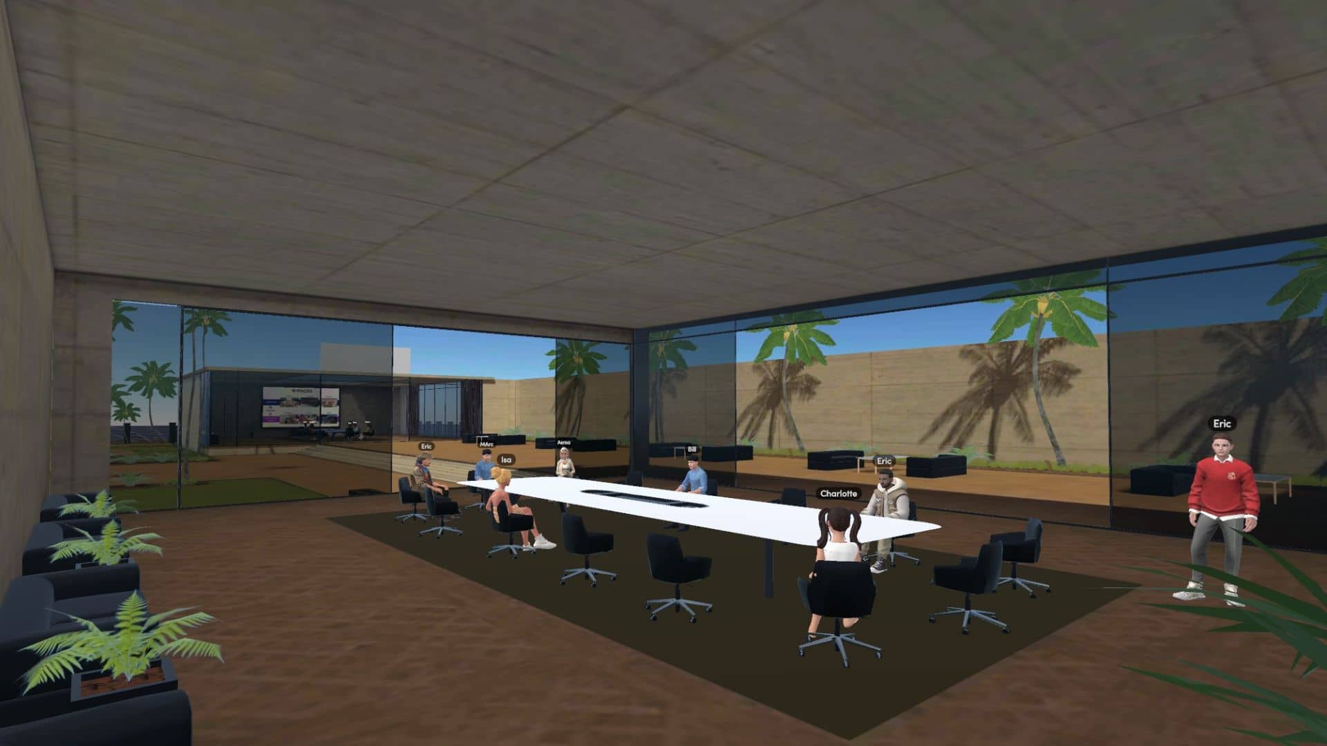 Tropical Meeting Room