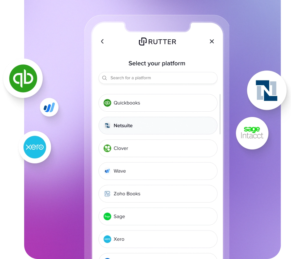Rutter | Accounting API