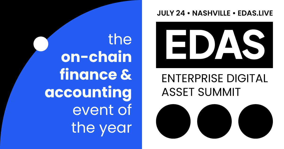 EDAS - The On-Chain Accounting & Finance Event of the Year