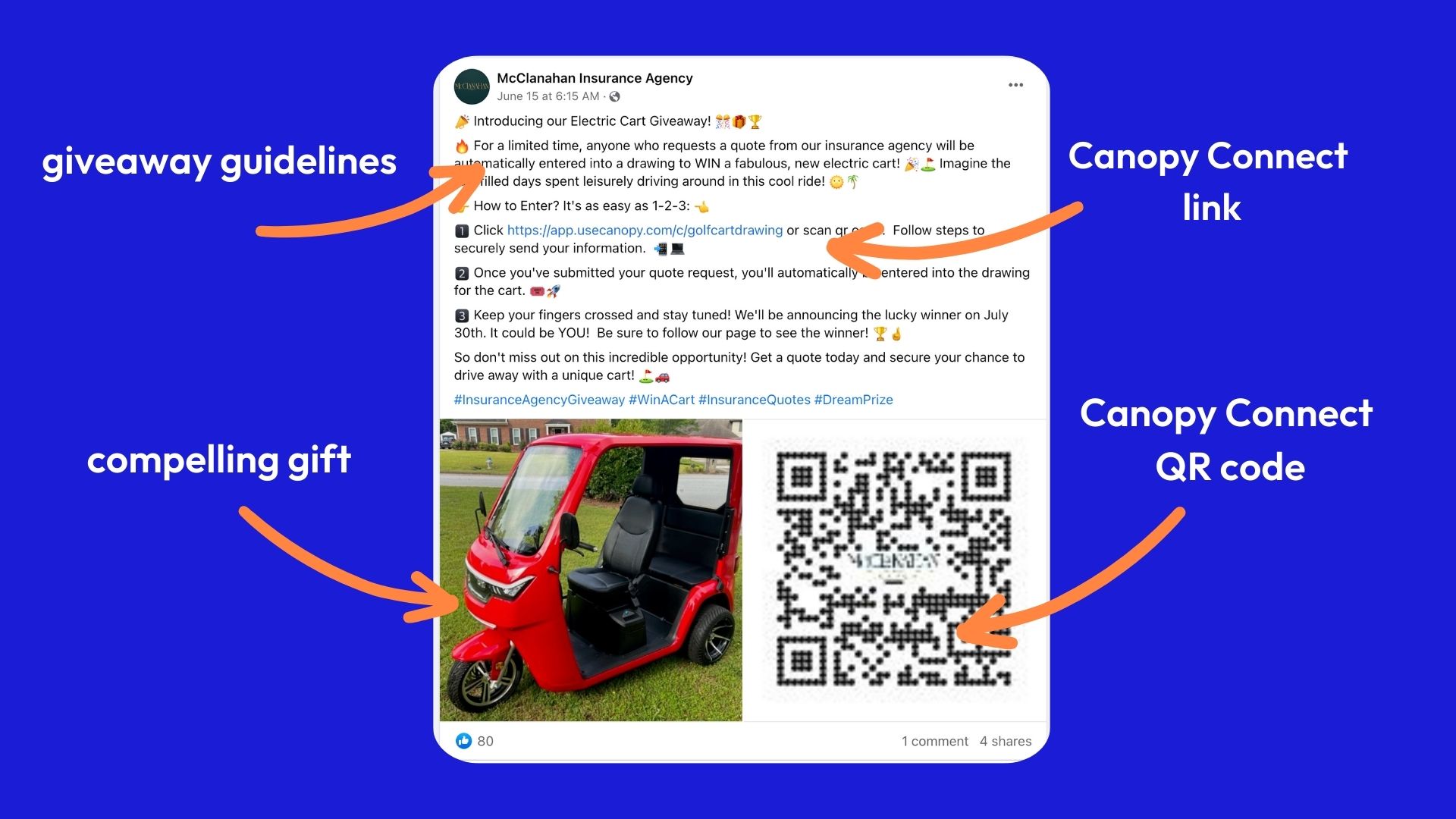 How to Launch a Successful Giveaway with the Canopy Connect QR Code ...