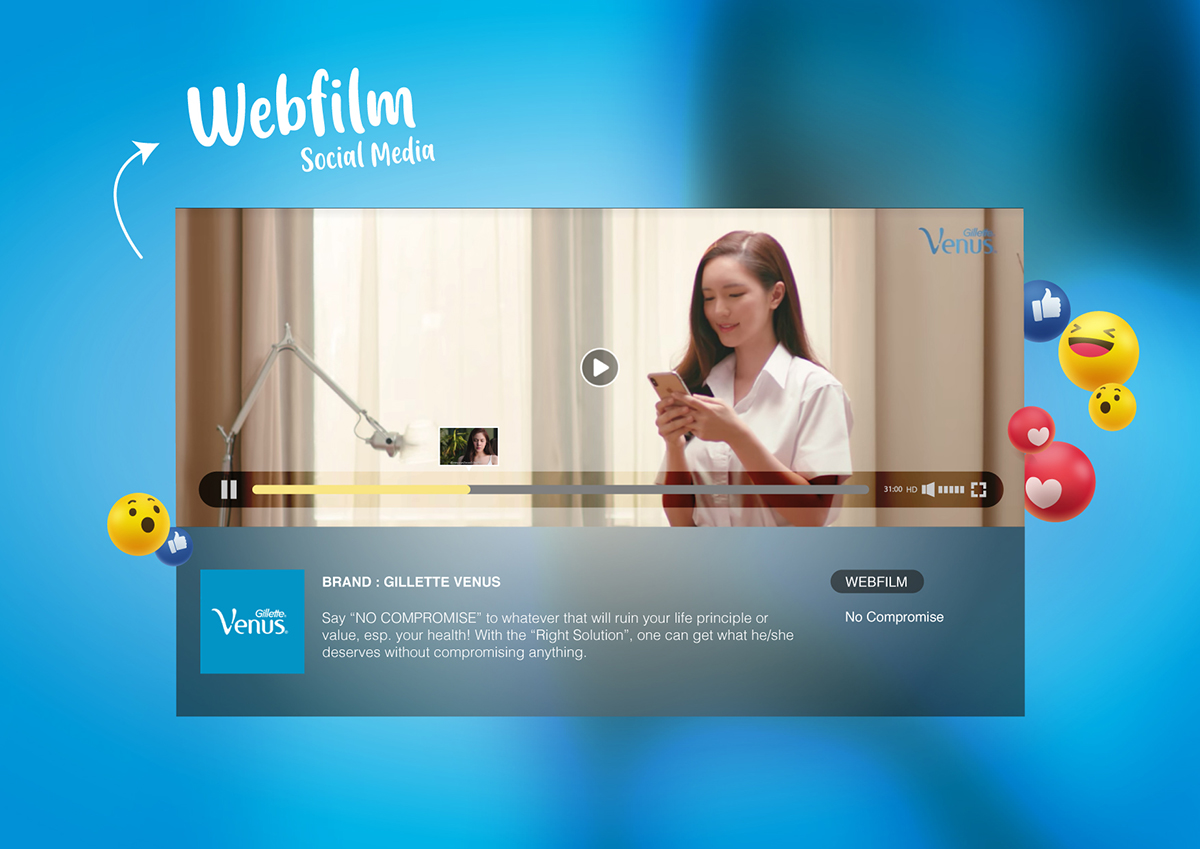 Gillette Venus Campaign