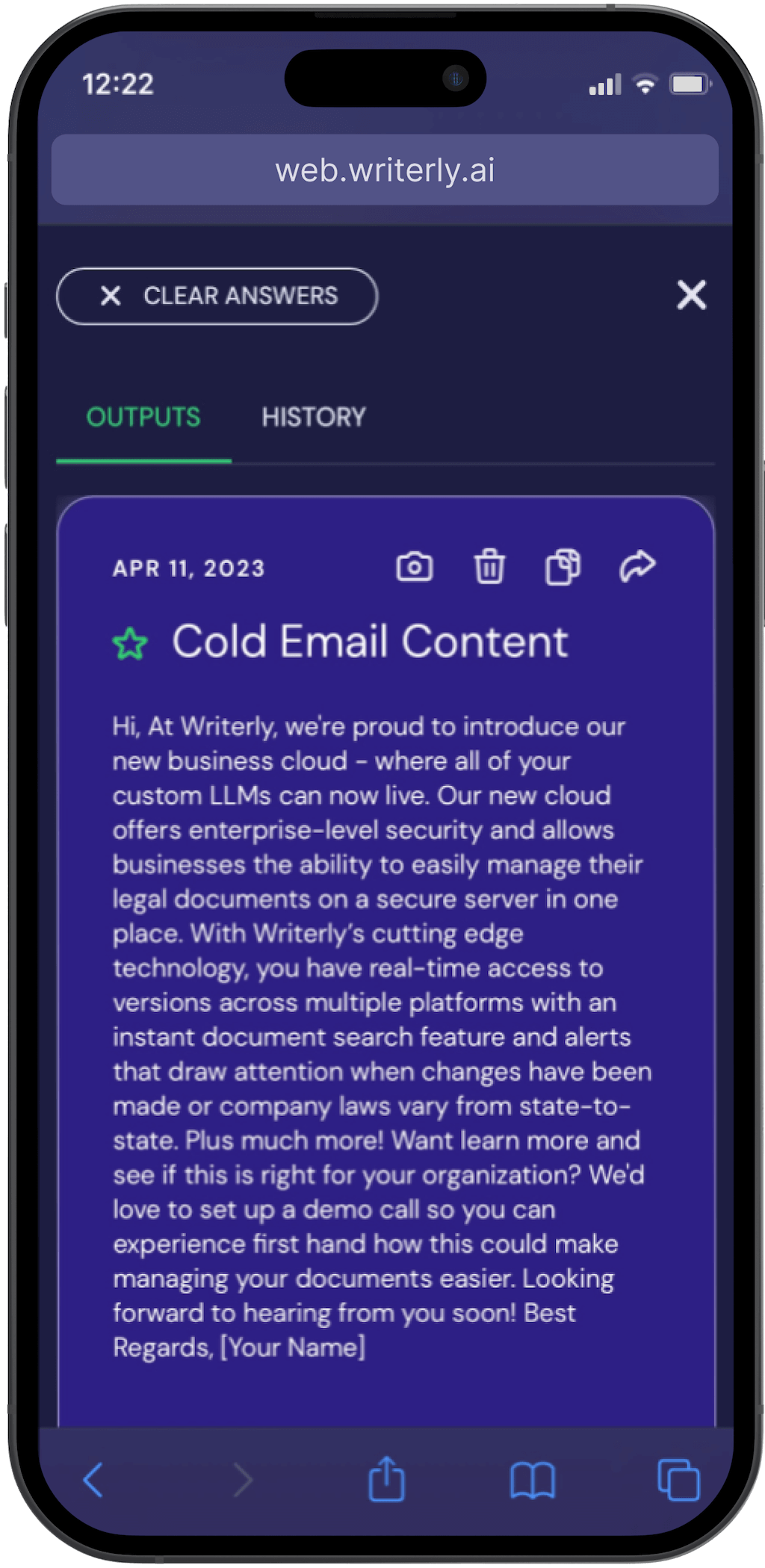 Writerly | AI Software Cloud for Business