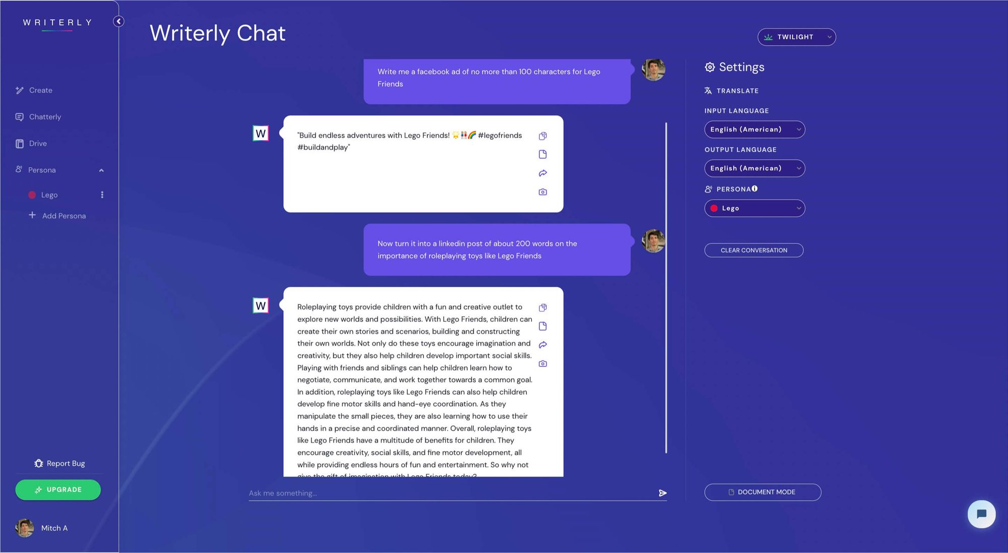 Writerly | AI Software Cloud for Business