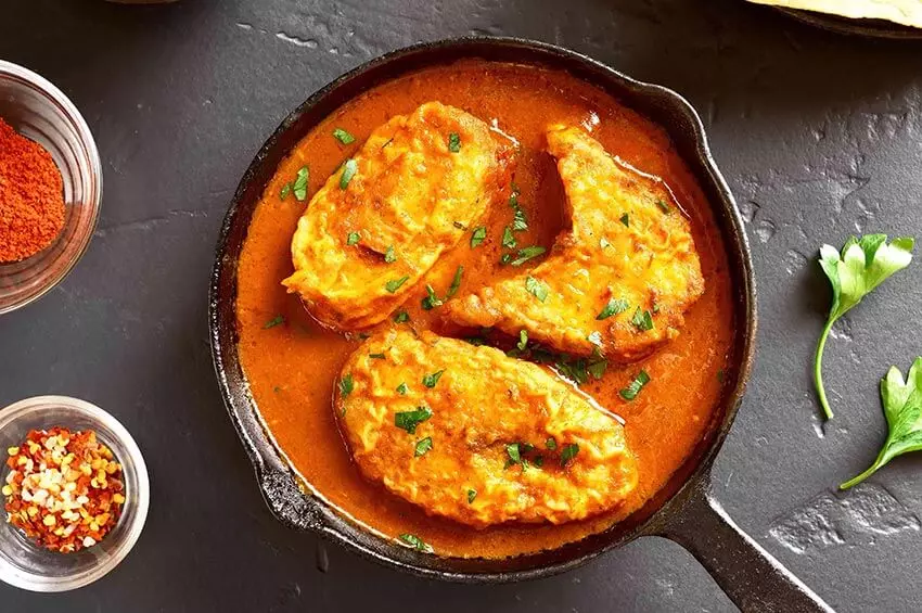 Receta de Pescado al Curry saludable