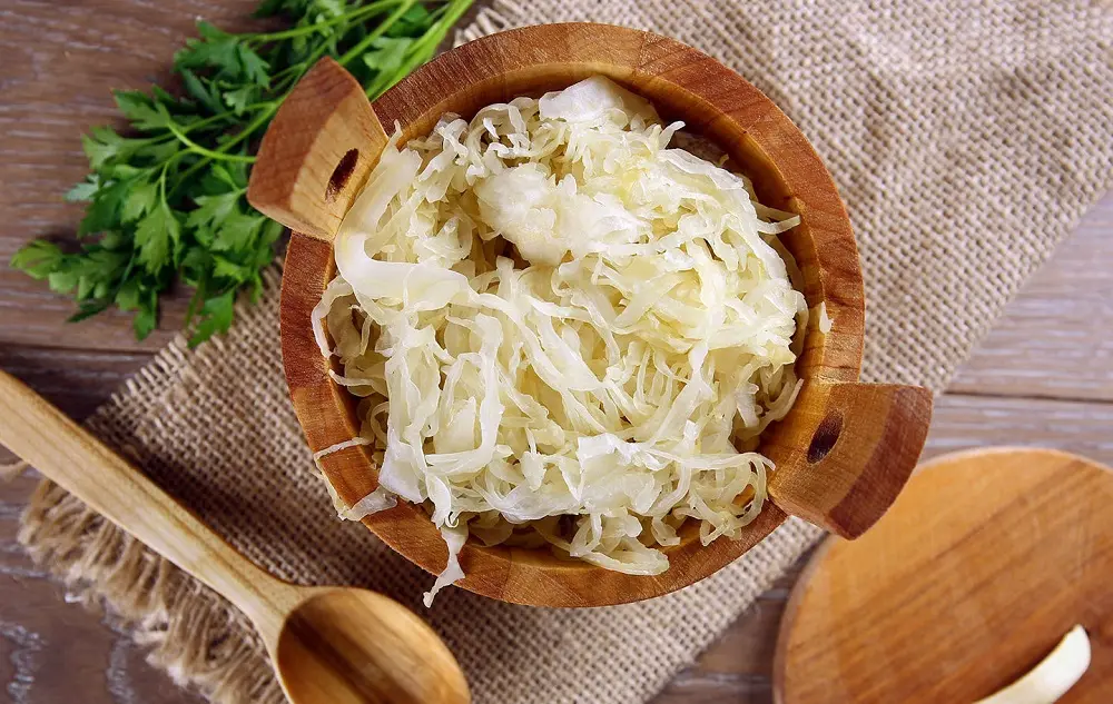 Receta de Chucrut saludable