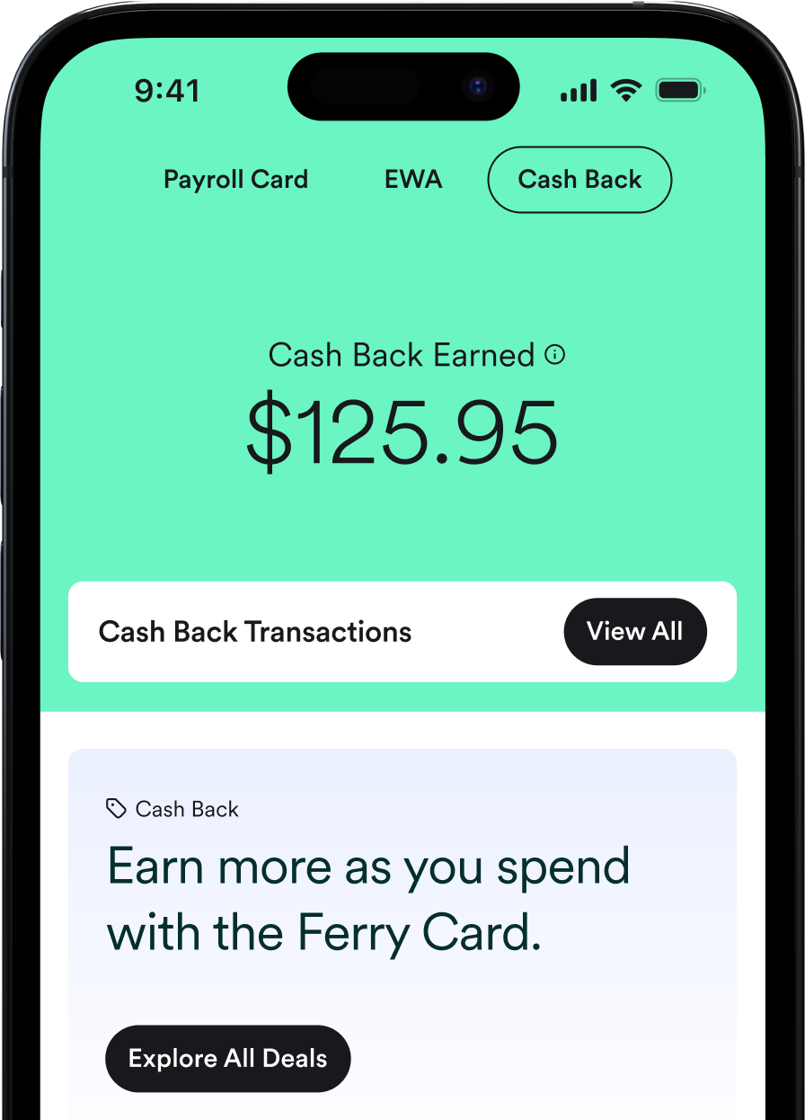 Ferry | Daily payouts on auto-pilot