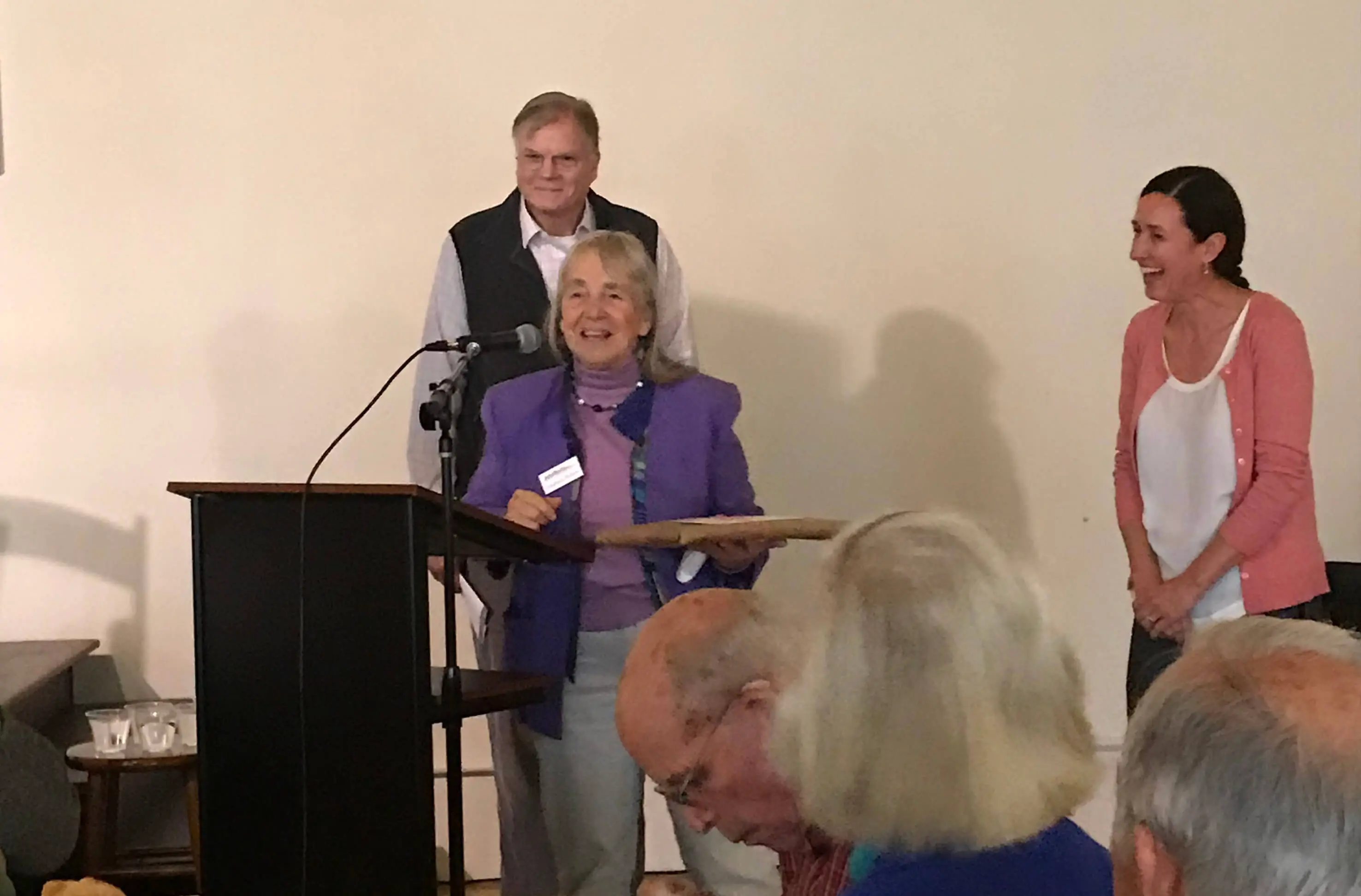 LouAnna Perkins receives Paul Birdsall Award