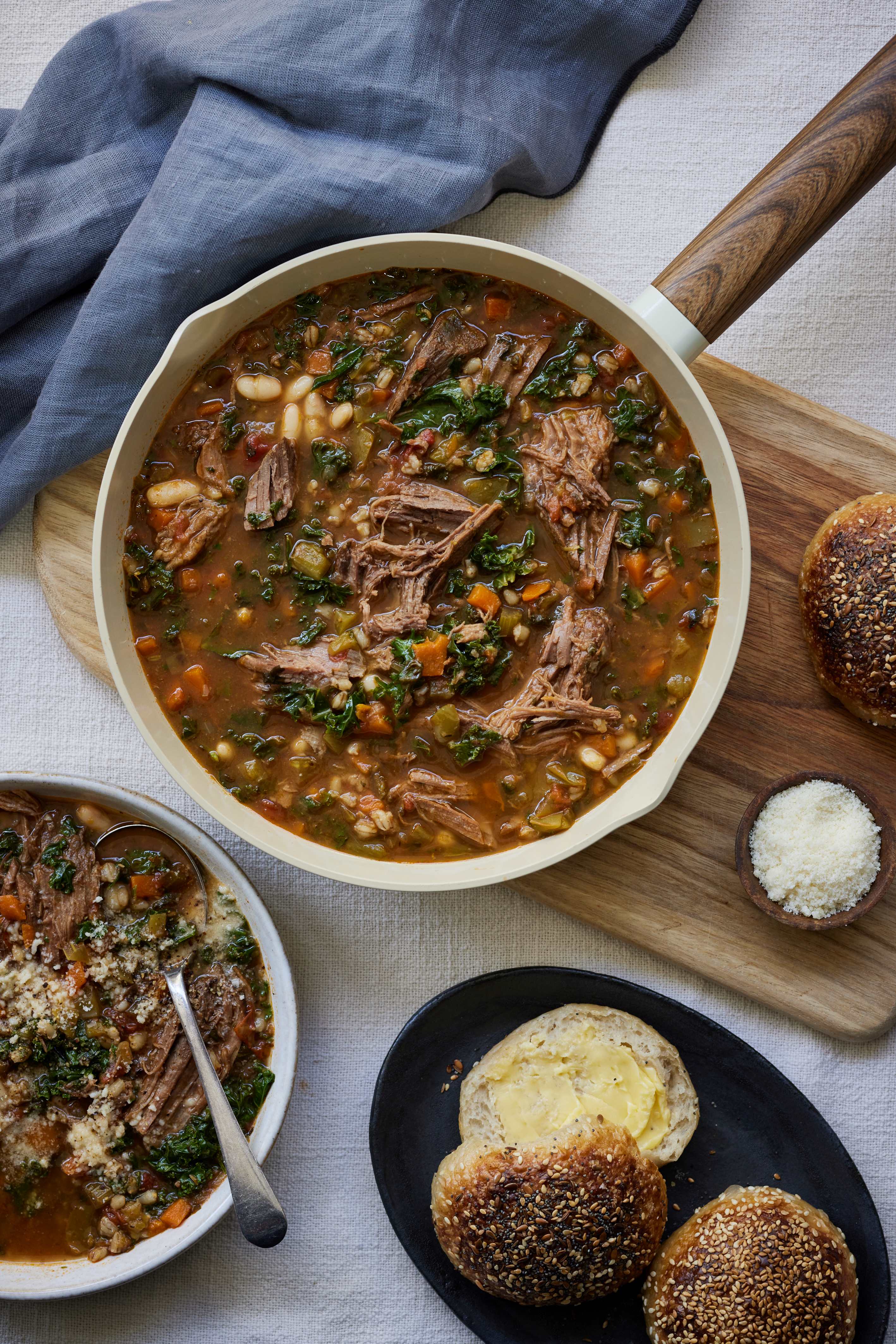 Tuscan Winter Beef and Bean Soup | Harvey Beef