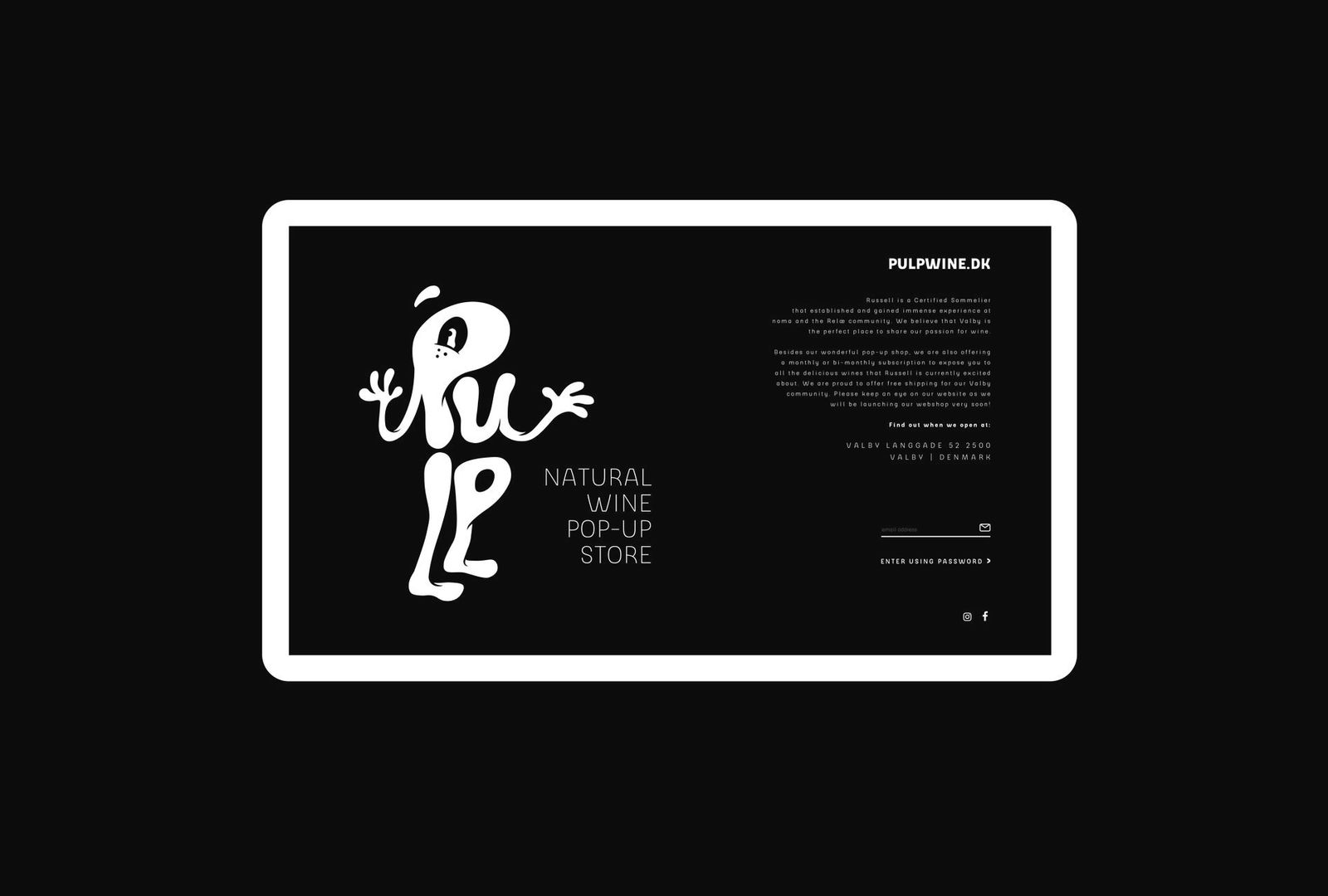 Pulp wine | Lazy snail Design