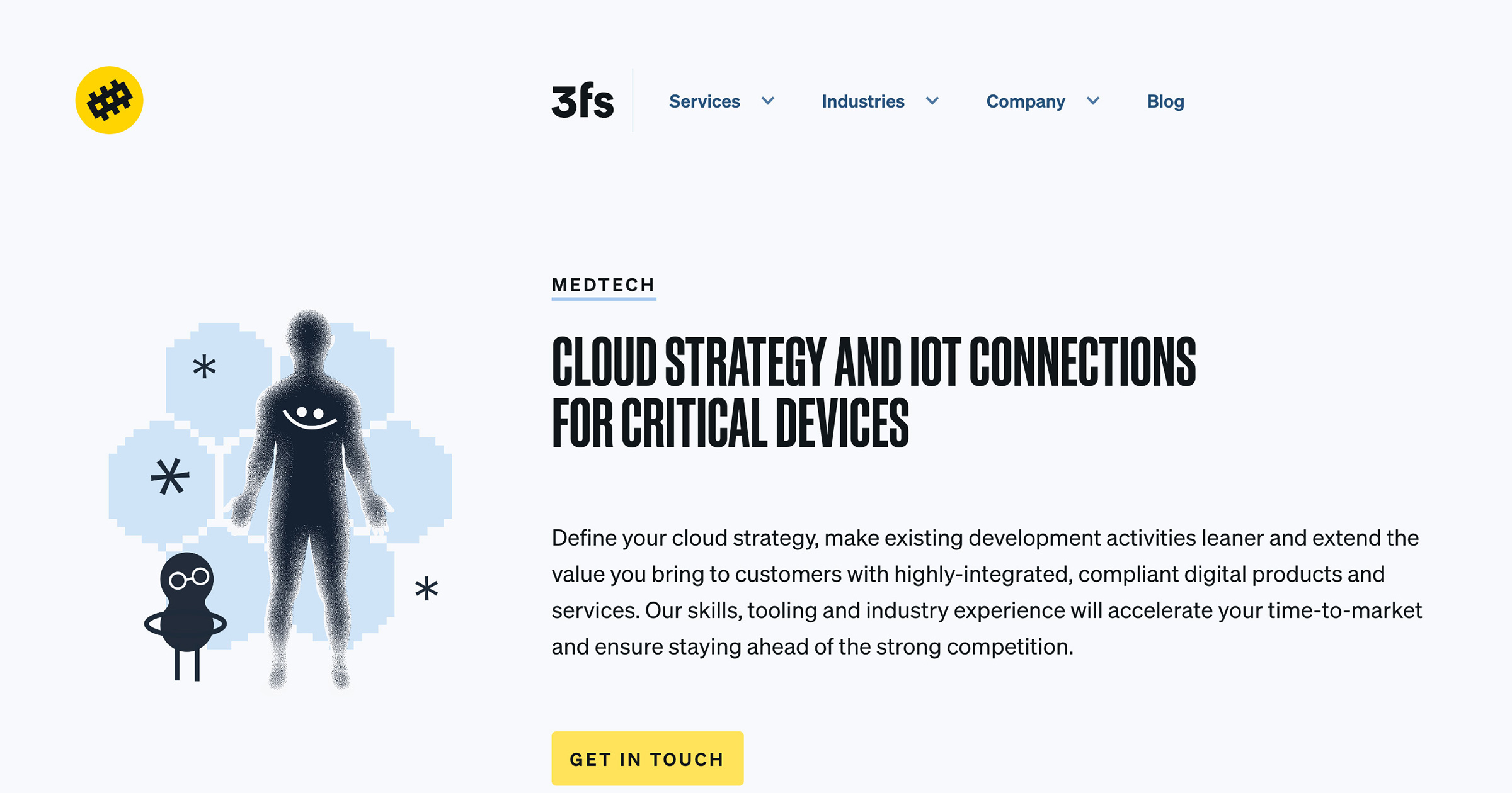 3fs: Medtech - Cloud strategy and IoT connections for critical devices