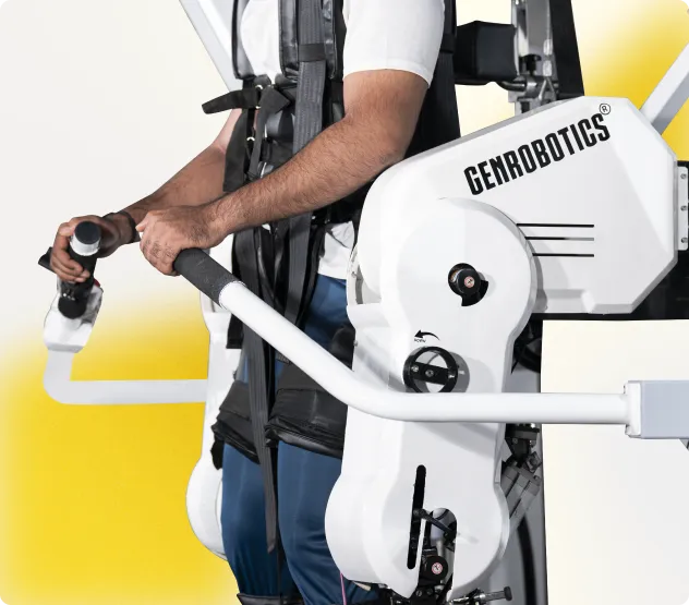 G Gaiter: Robotic Gait Trainer for Neuro rehabilitation in India.