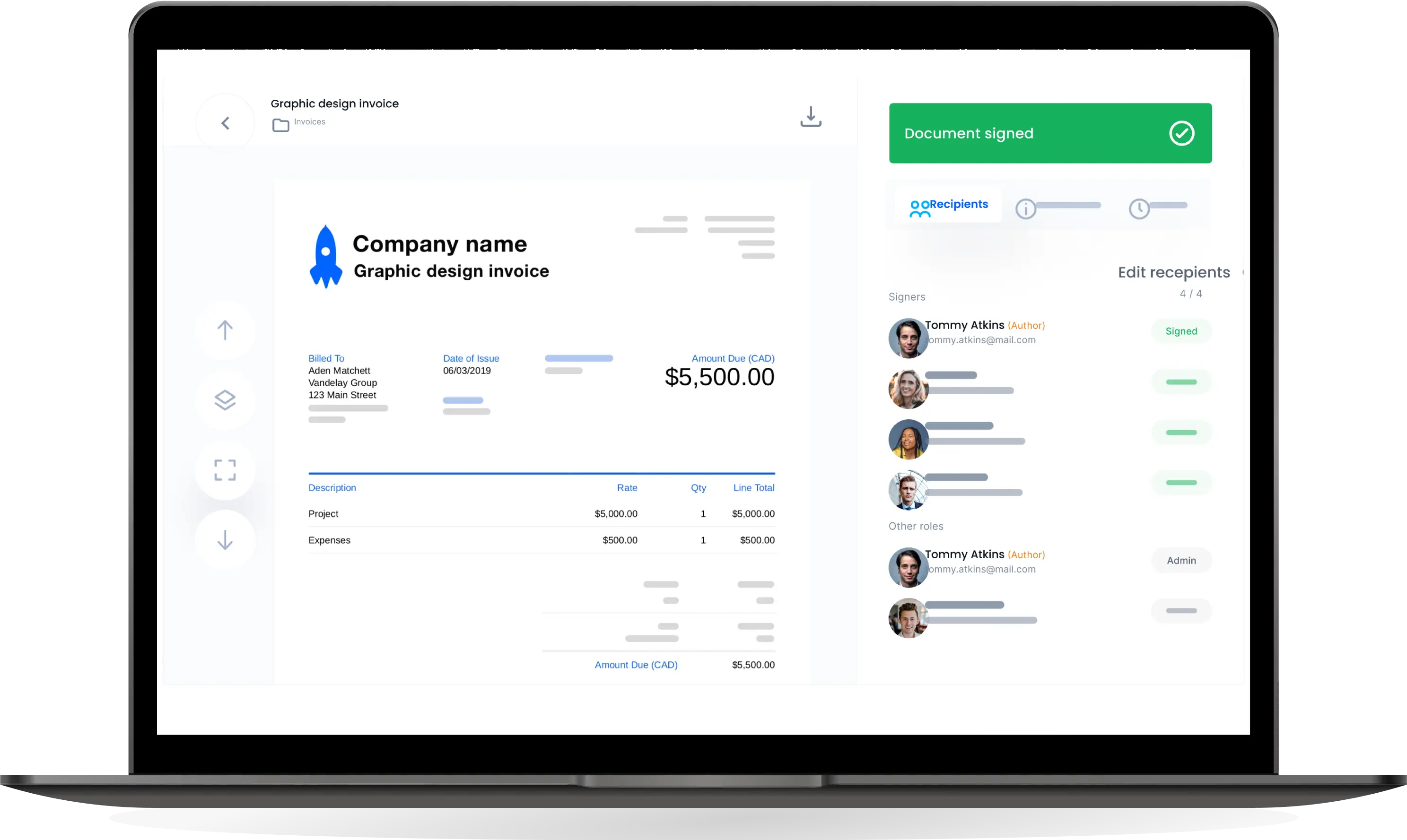 eSign - sign documents with blockchain-based advanced e-signature by ...