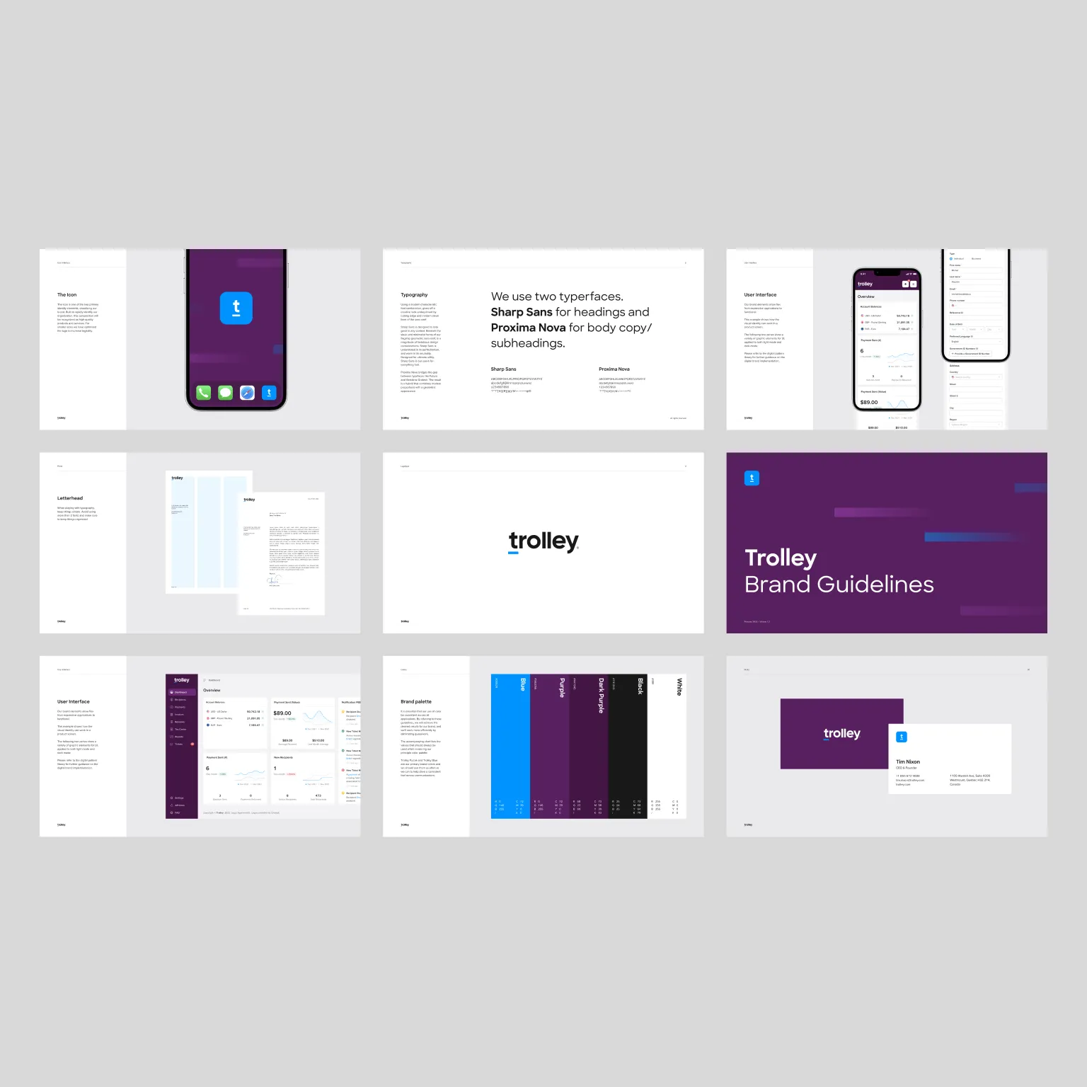 Widelab Proudly presents Trolley — Case Study of UI/UX, Branding ...