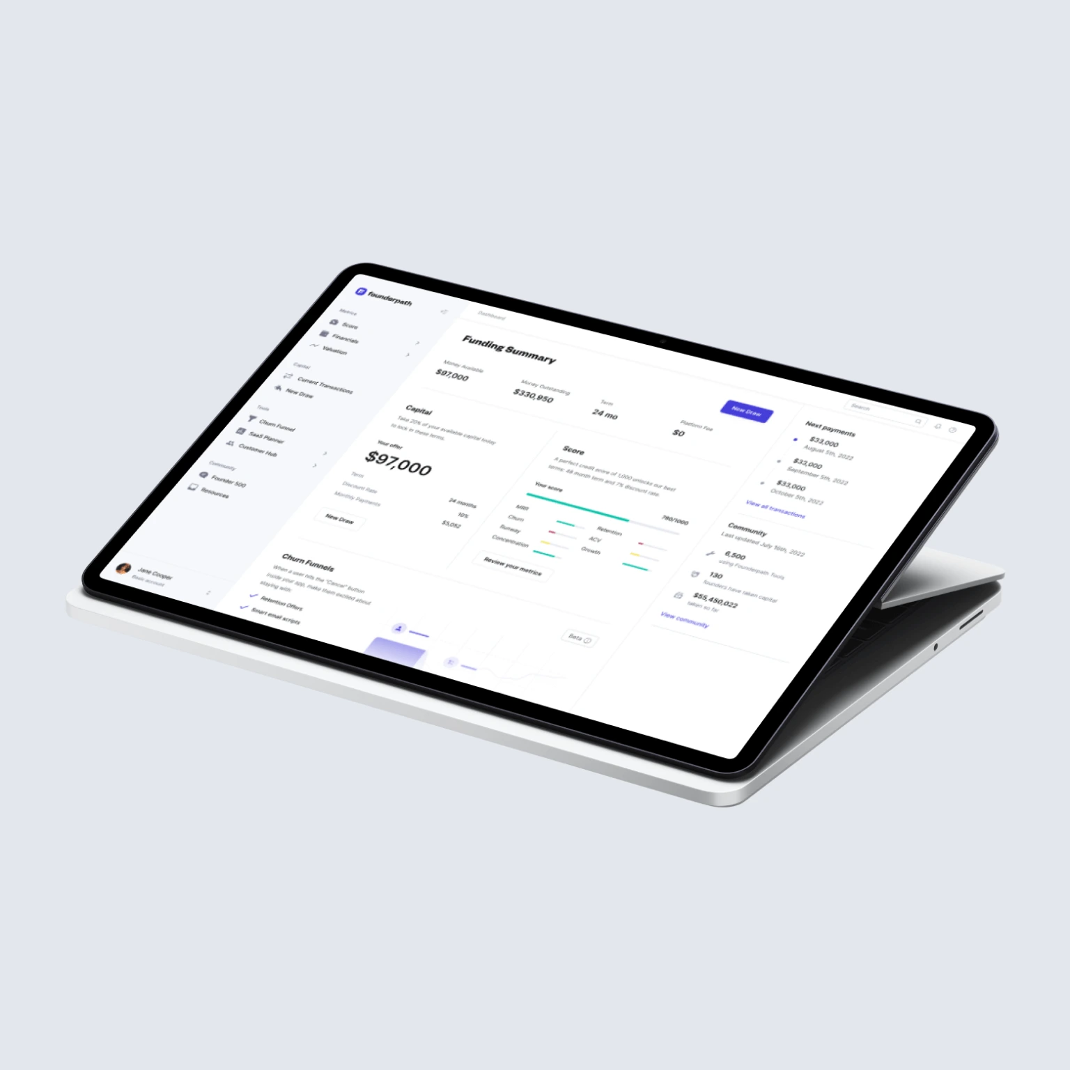 Widelab Proudly presents Founderpath — Case Study of UI/UX, Branding ...