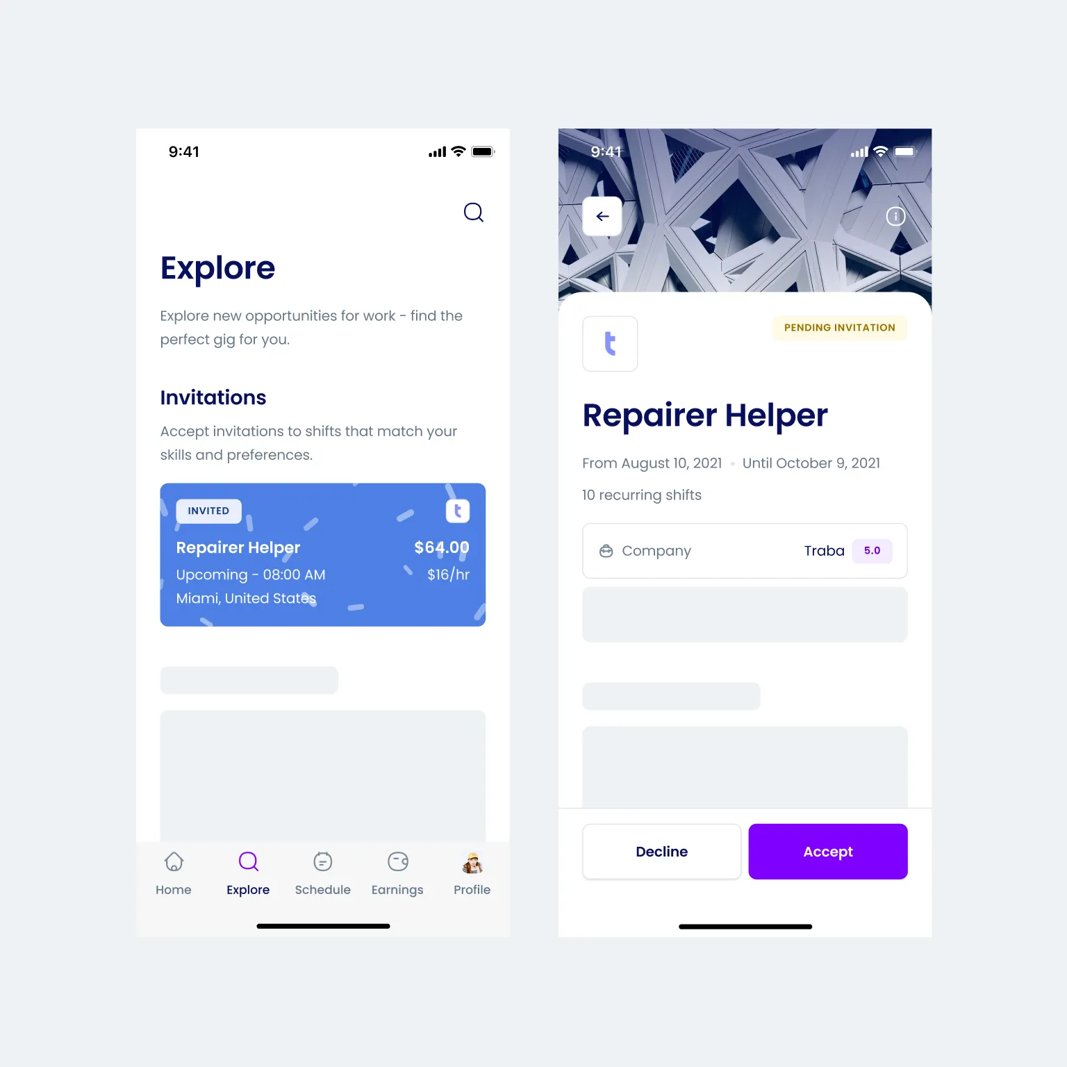 Widelab Proudly presents Traba — Case Study of UI/UX, Branding, Design ...
