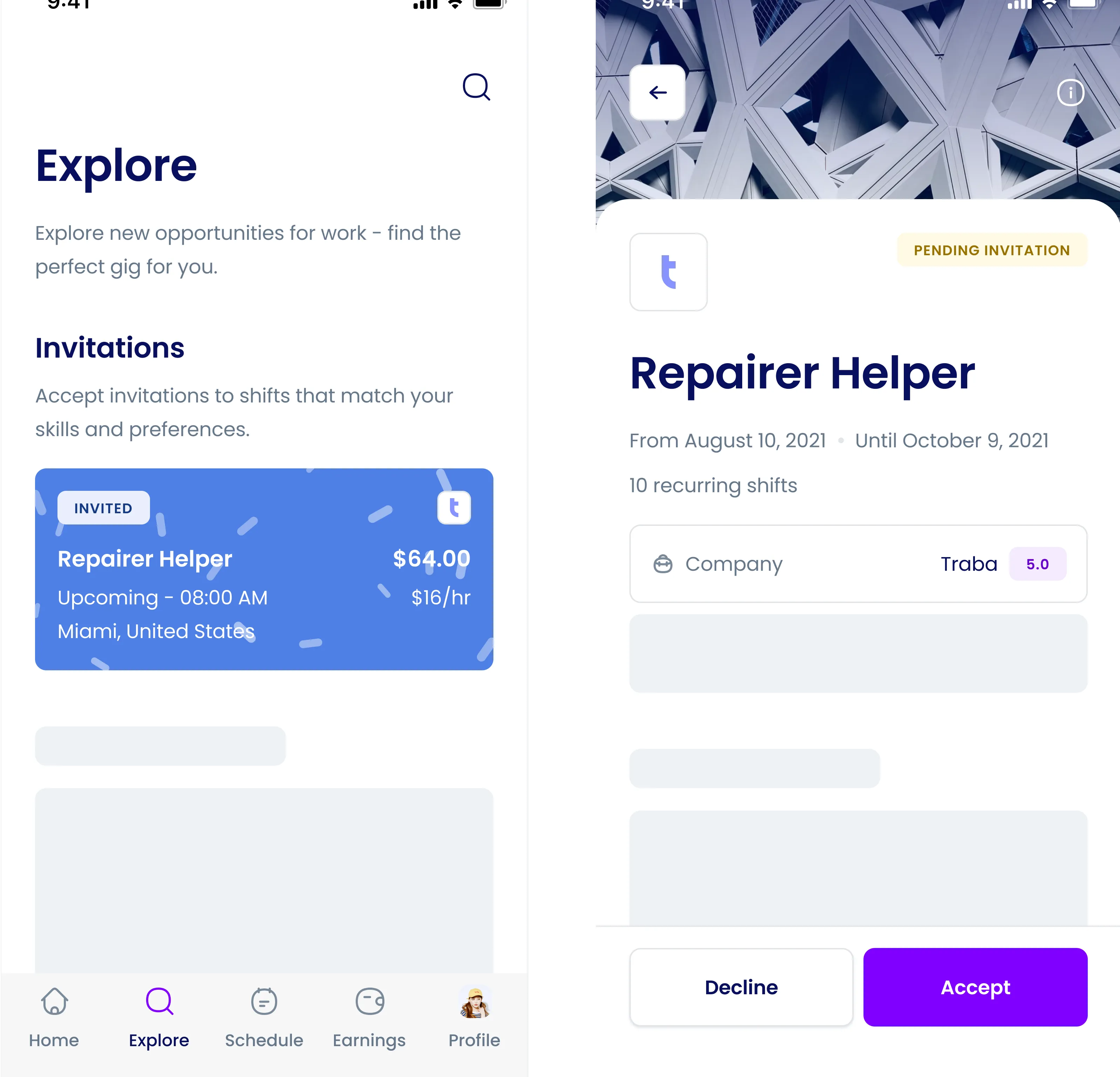 Widelab Proudly presents Traba — Case Study of UI/UX, Branding, Design ...