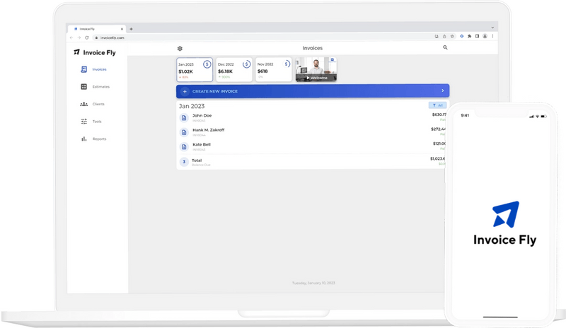 Invoice Fly | The Best Invoice APP for your business