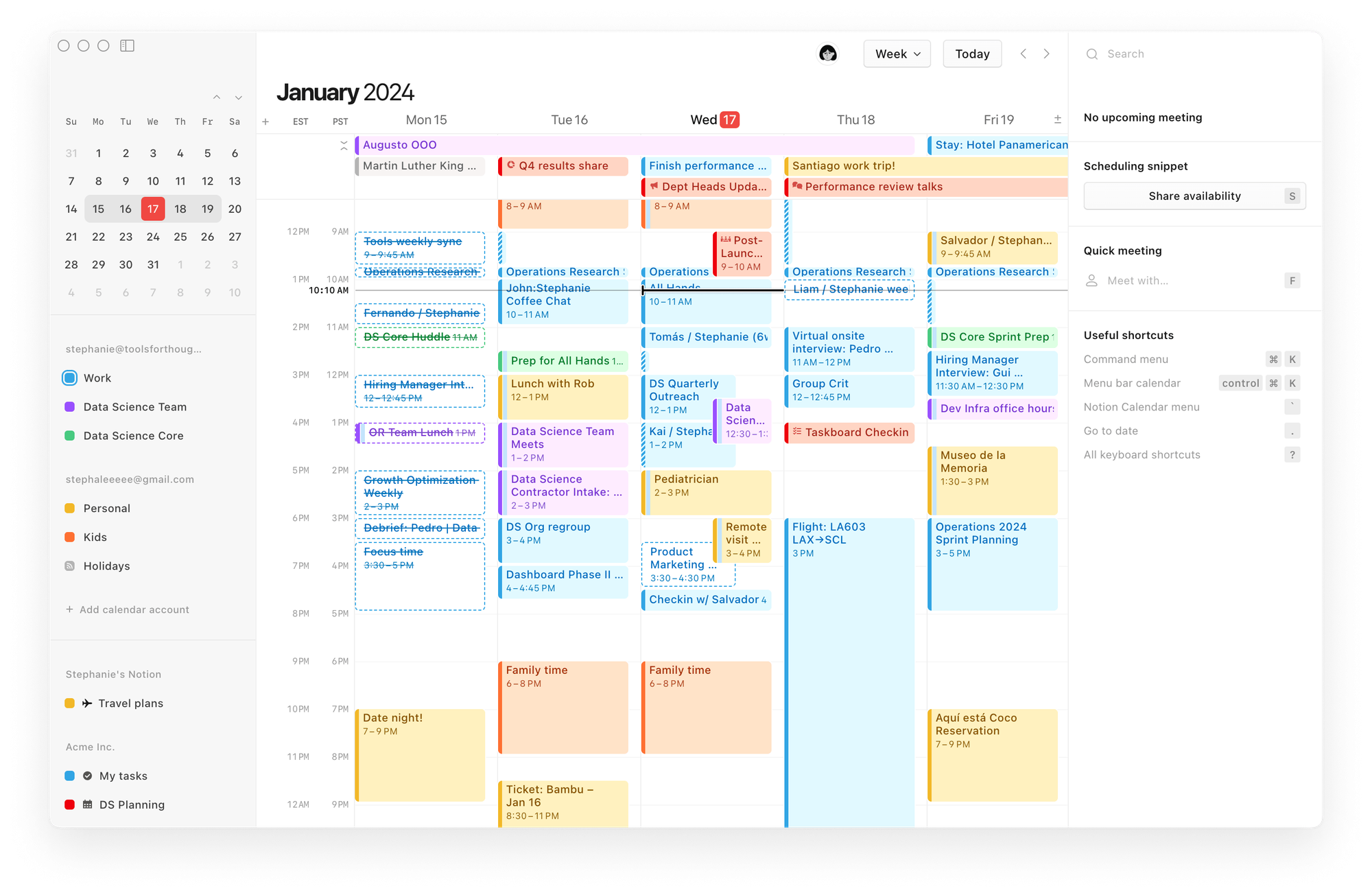 Un mundo de posibilides con Notion Calendar