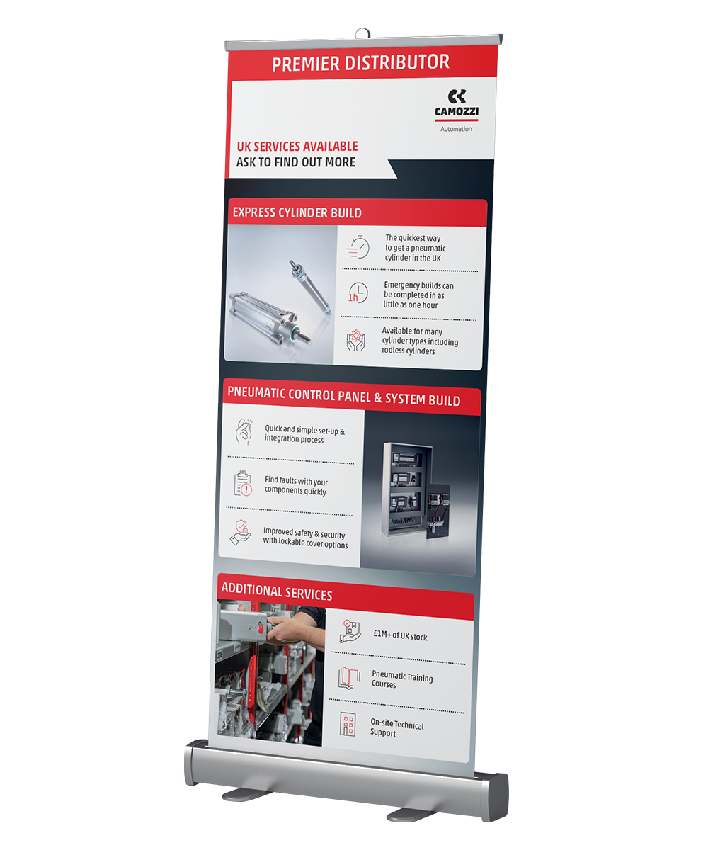 Camozzi Landing Pages