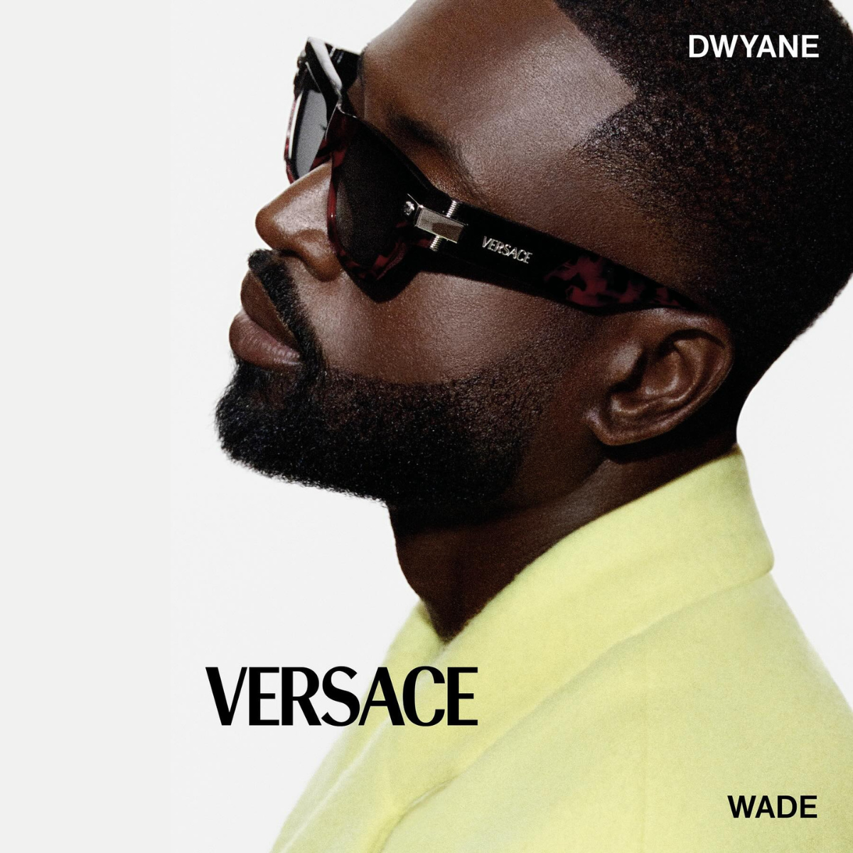 Versace Partners with NBA Legend Dwyane Wade for New Luxury Sunglasses ...