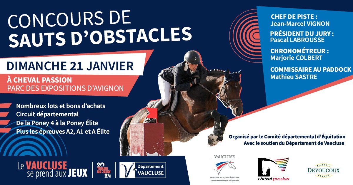 Concours CSO à Cheval Passion