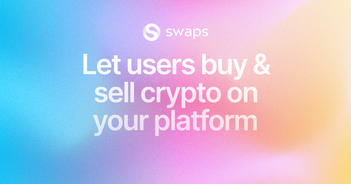 Registration in Swaps affiliate program