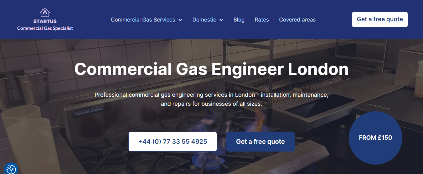 Startus Heating Qualifications - Experienced & Certified Commercial Gas ...