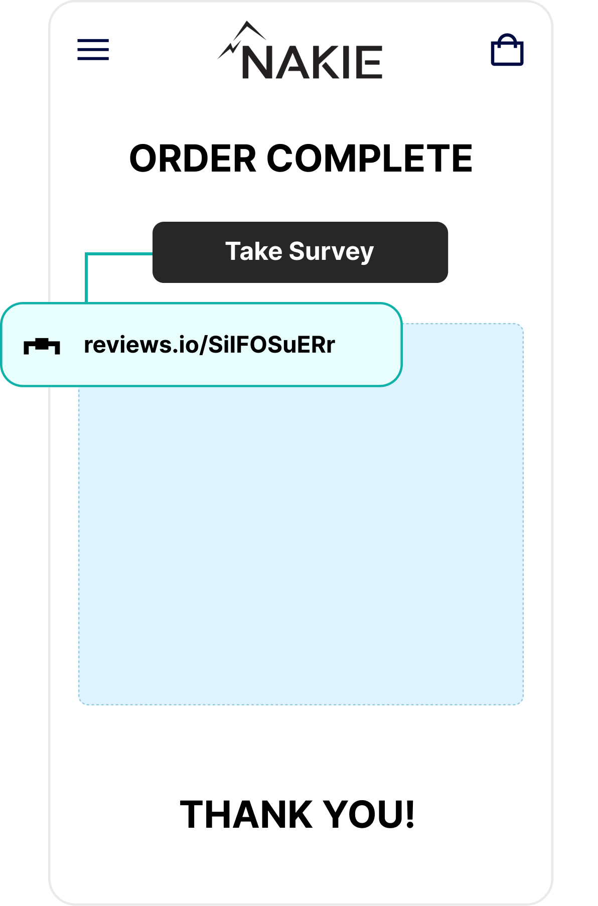 Post-Checkout & NPS Survey App - REVIEWS.io