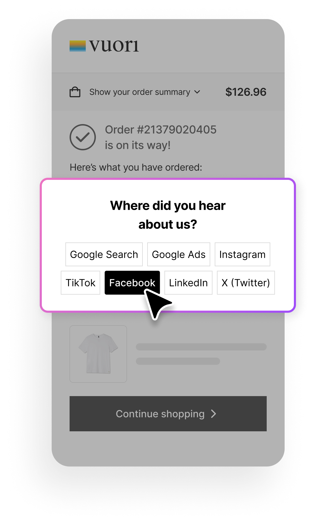 Post-Checkout & NPS Survey App - REVIEWS.io
