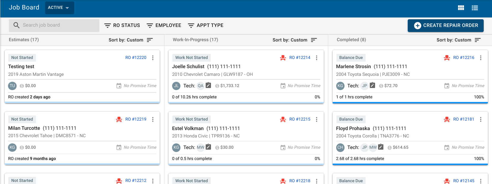 Tekmetric’s Tech Board Helps Streamline Auto Technician Workflows