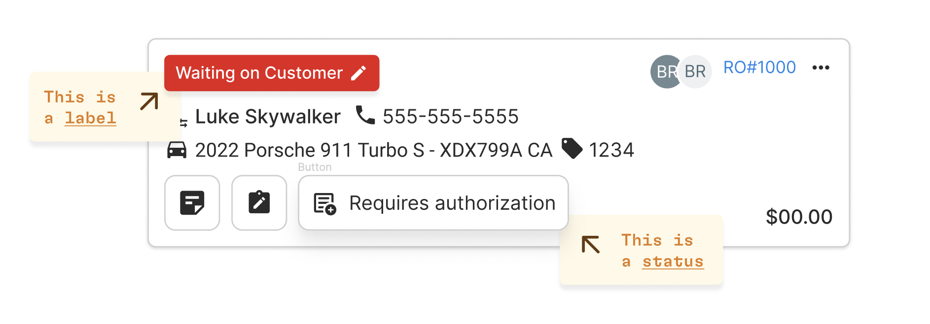 Streamline Auto Repair Shop Management with Custom Repair Order Labels