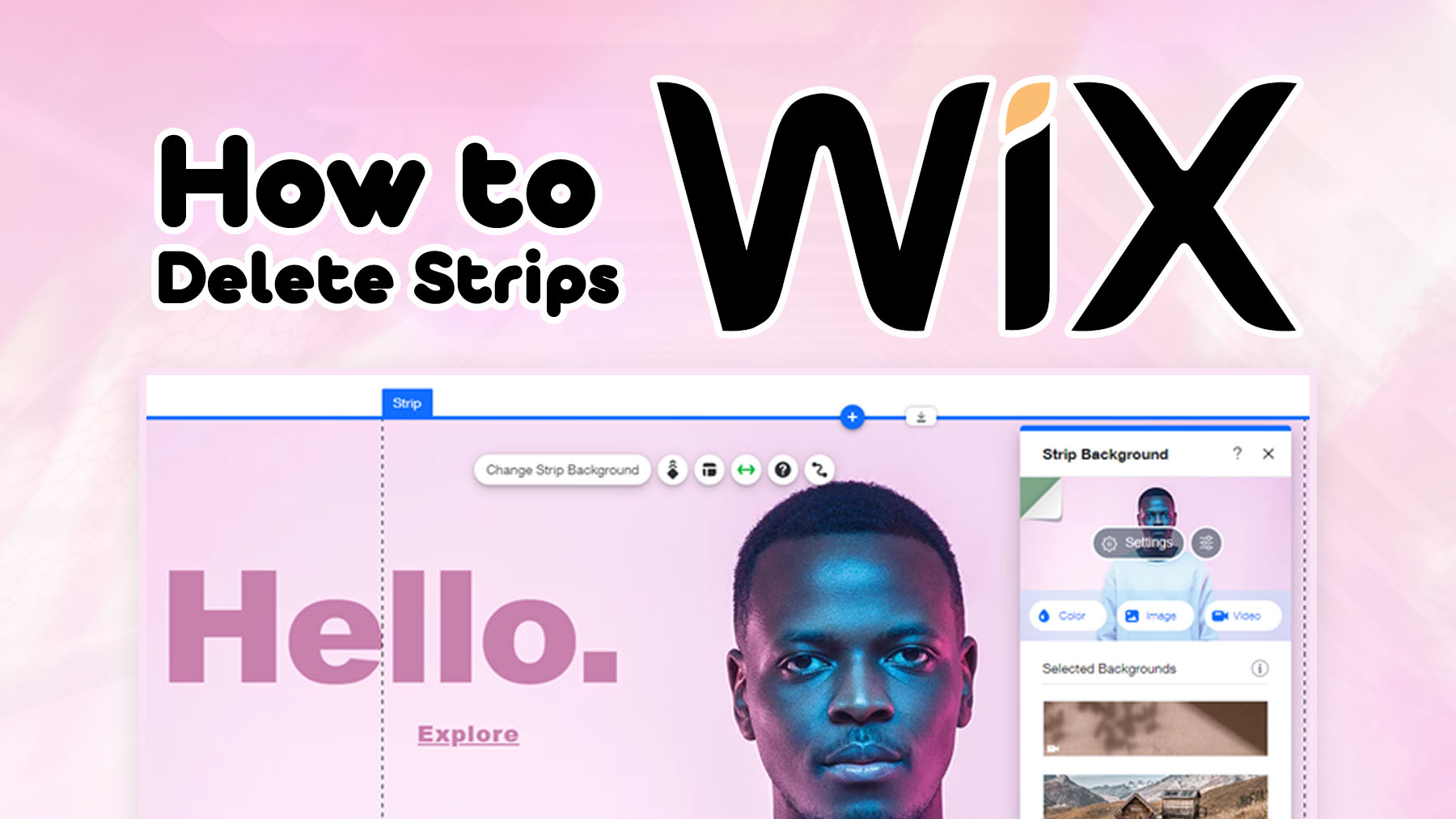 How to Delete Strip on Wix | Simple 7-Step Guide For You