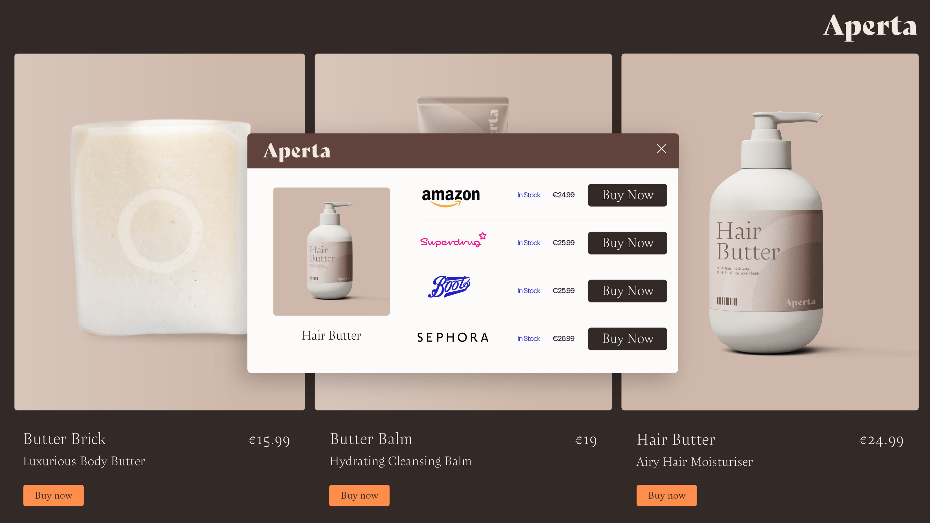 Referral where to buy