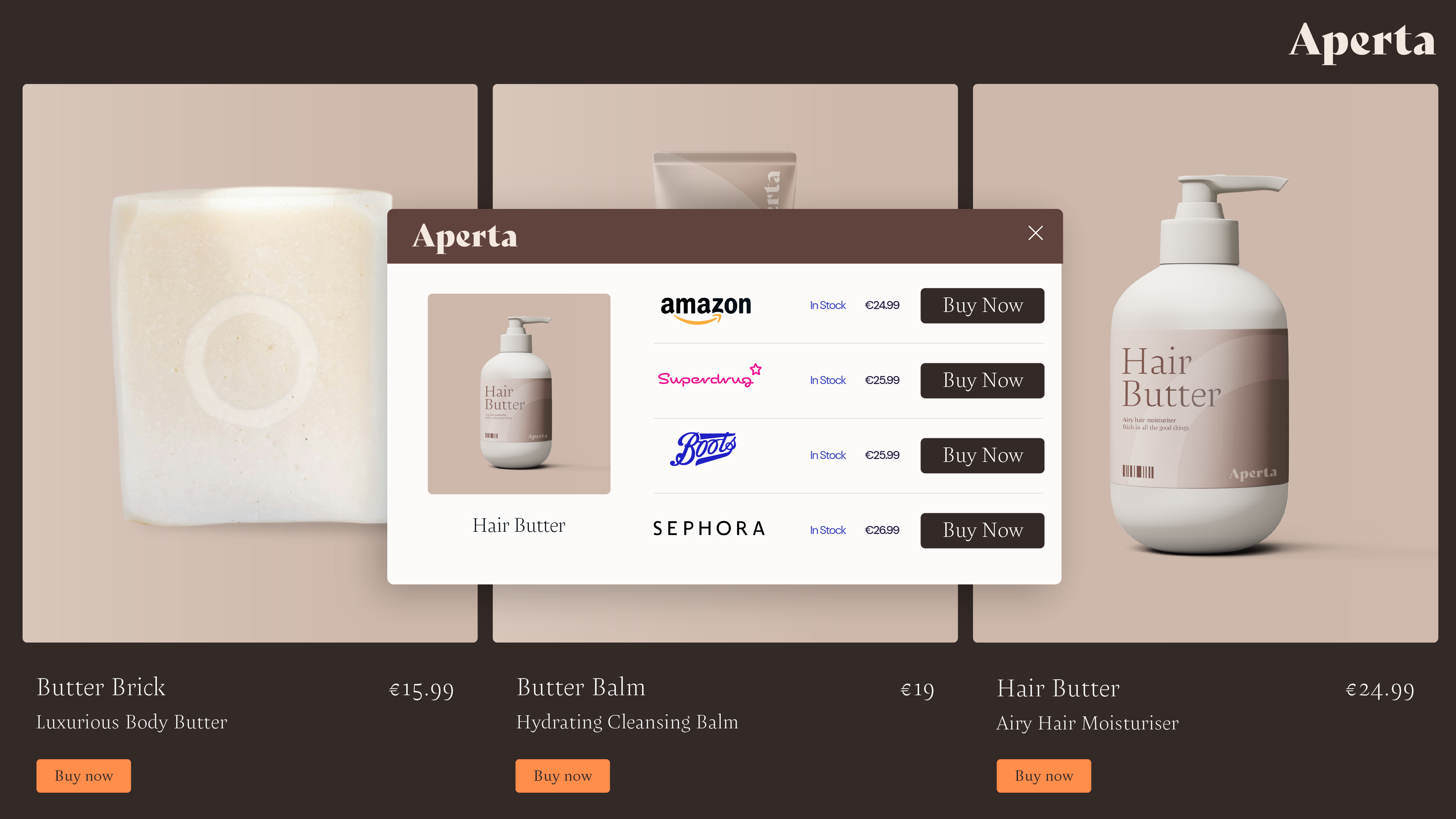 Referral where to buy