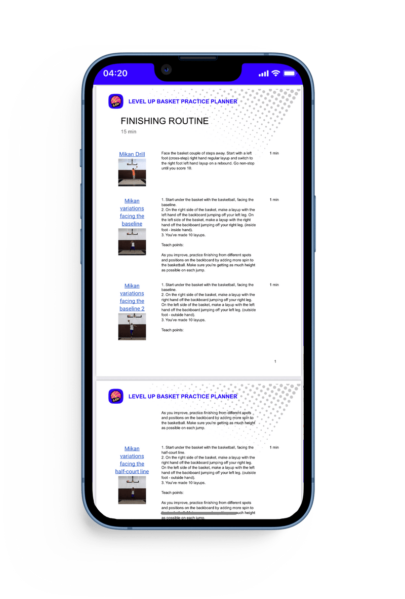 Basketball Training — Downloadable Drills & Workouts