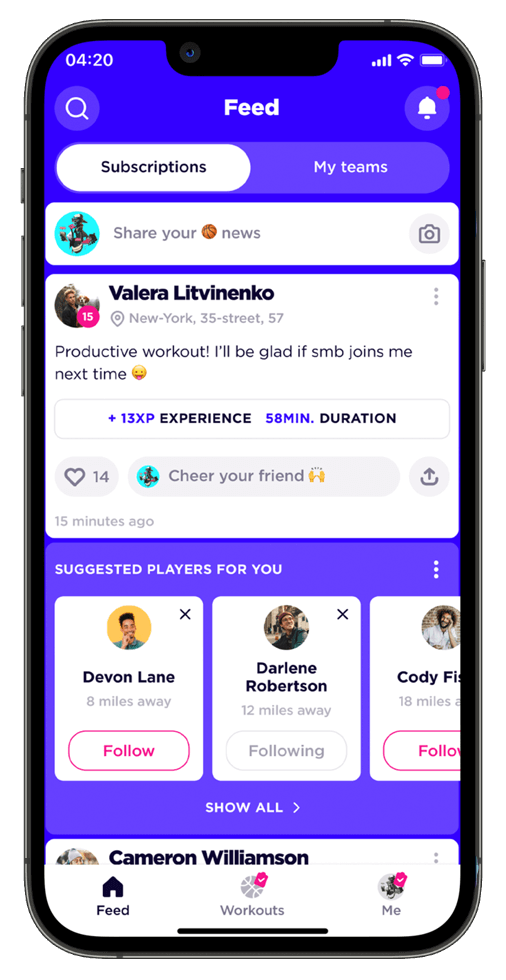 Level Up — Basketball Training App for Players & Coaches