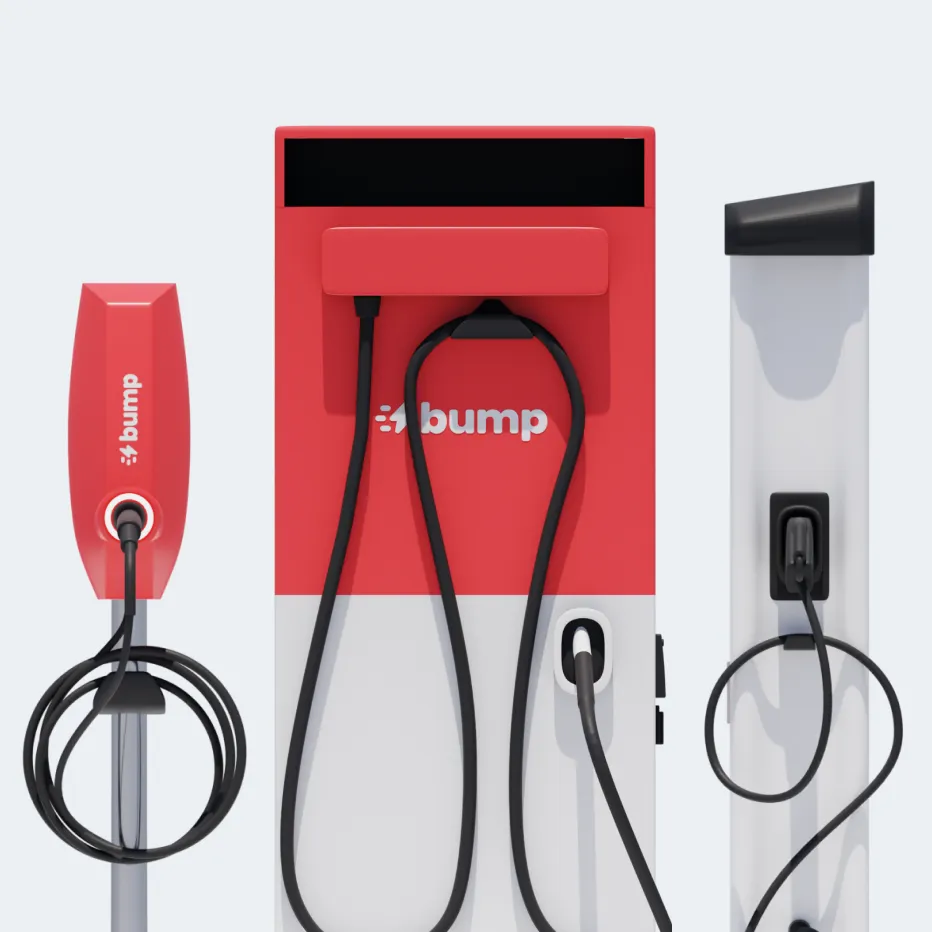 Bump - Bornes de recharge pour voitures électriques