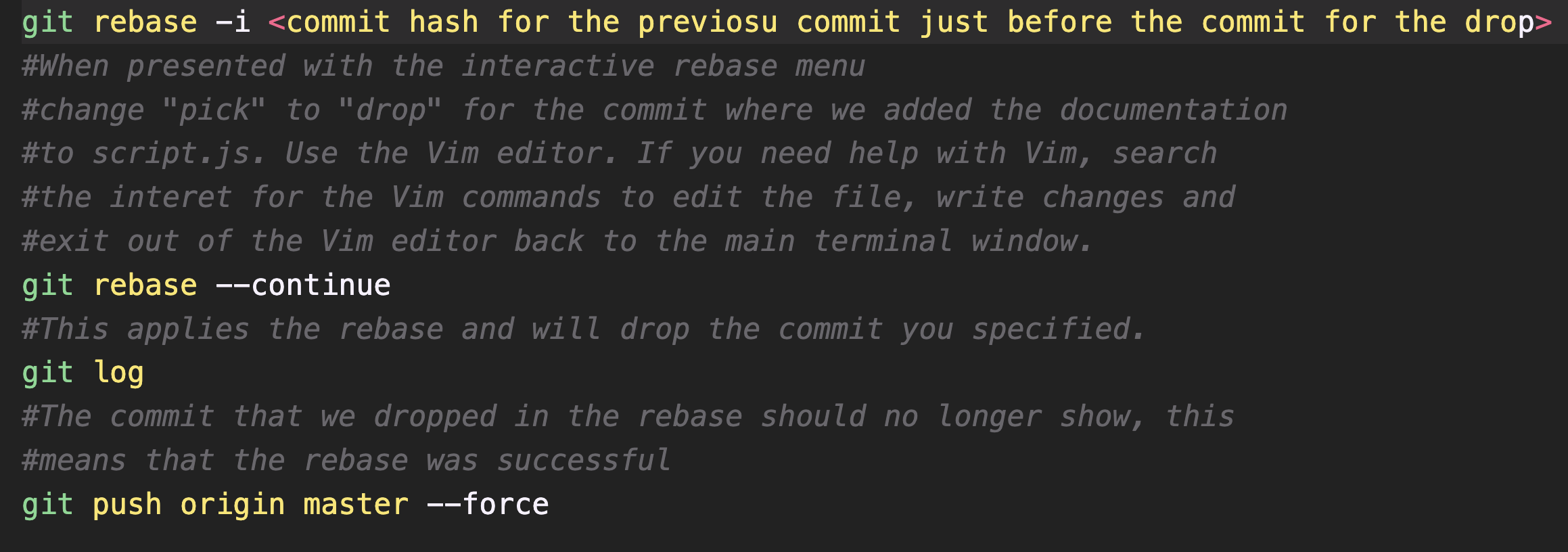 Git - Fixing Rebase Errors When Rebasing Goes Wrong