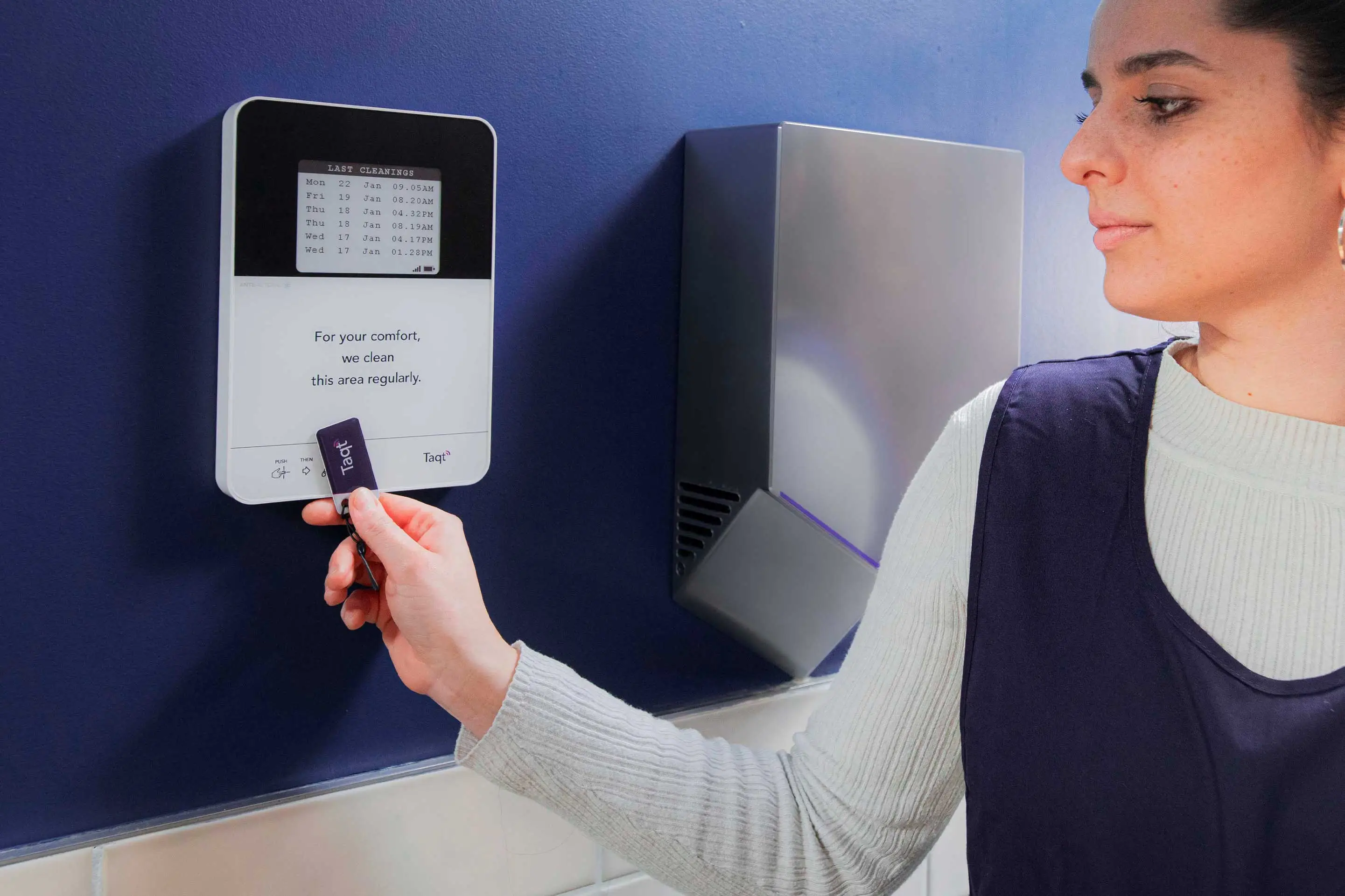 Taqt - IoT and SaaS Solutions for Cleaning Companies and FM