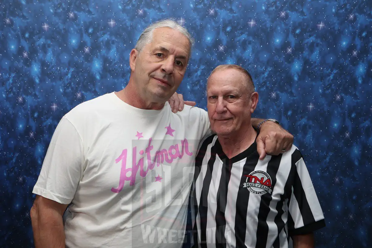Earl Hebner & Bret Hart Make Amends