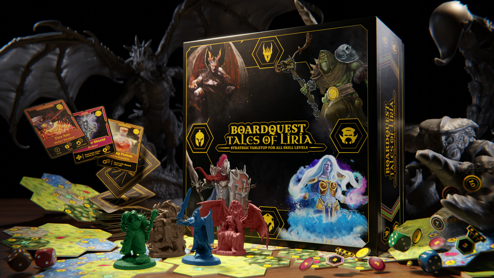 Boardquest: Tales of Liria Official Website