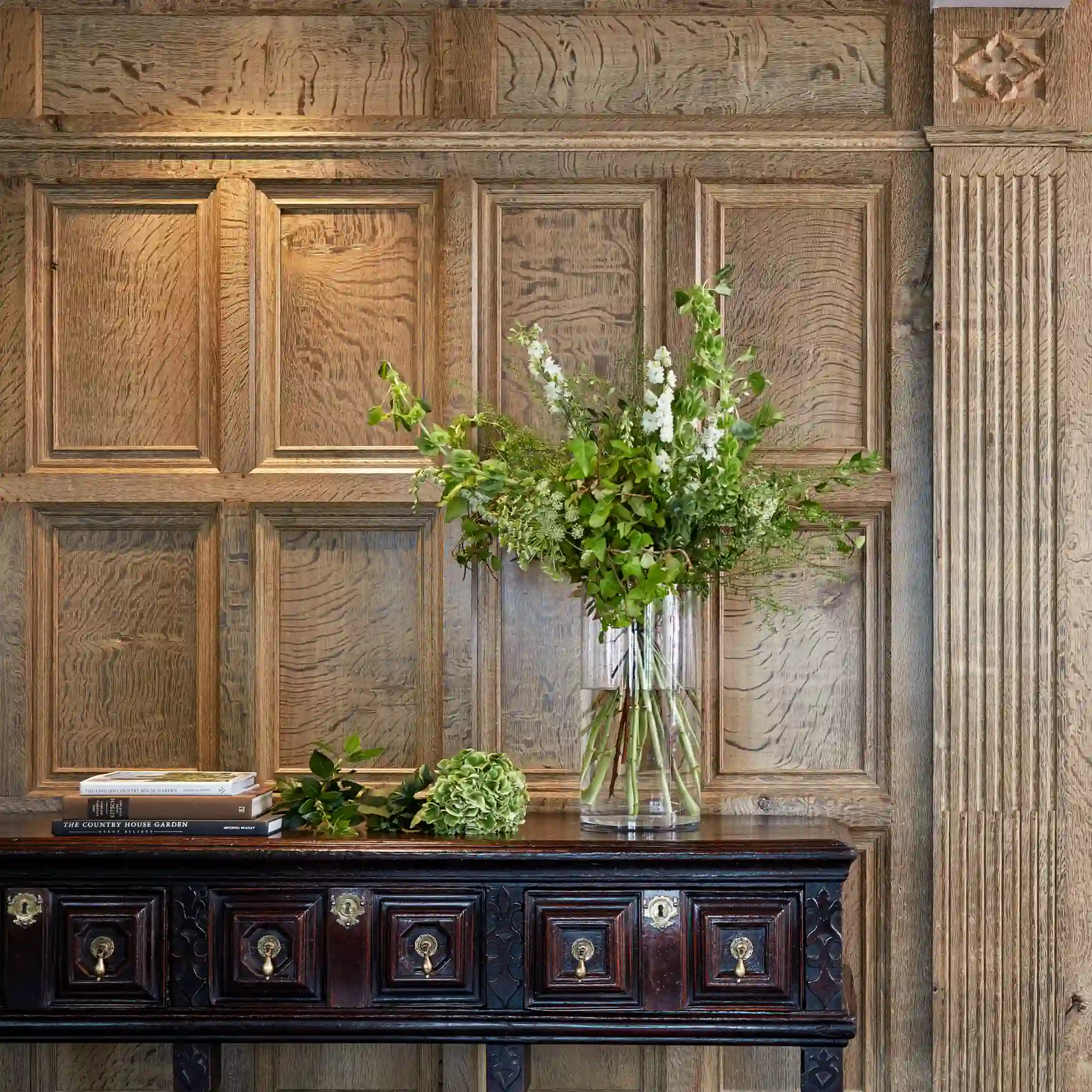 Oak panelling - Jack Badger traditional joinery company