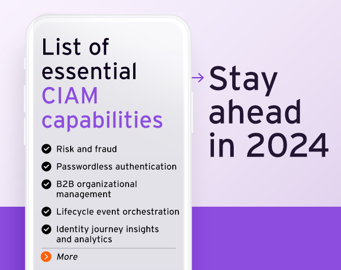 The definitive list of essential CIAM capabilities
