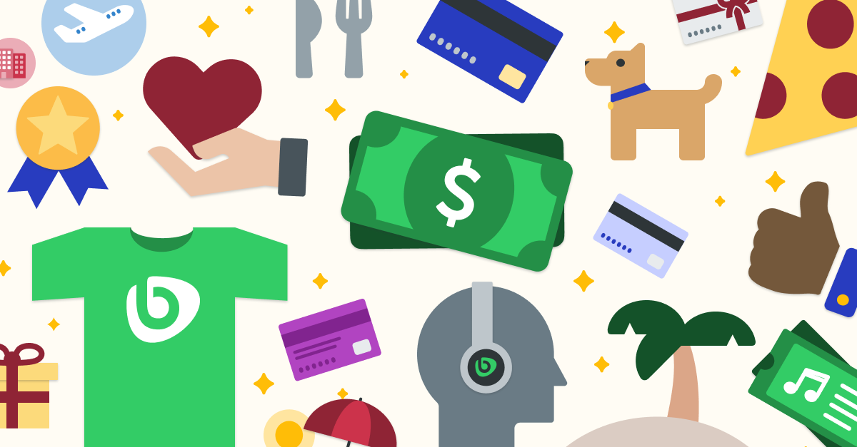 Bonusly | How Bonusly employees spend Bonusly points: vacations ...