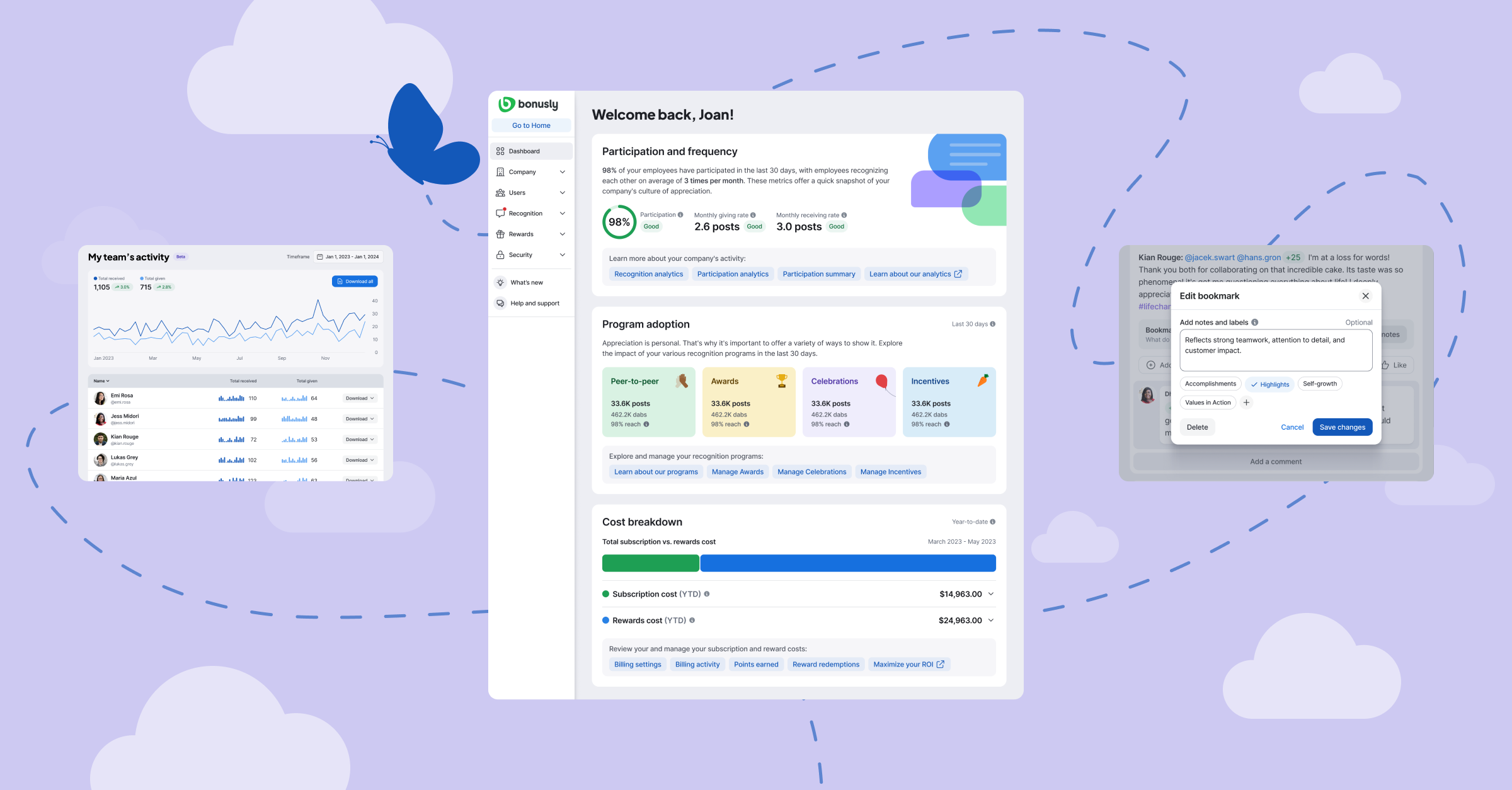 Bonusly in Bloom: New Spring Features to Empower Performance and Save Time
