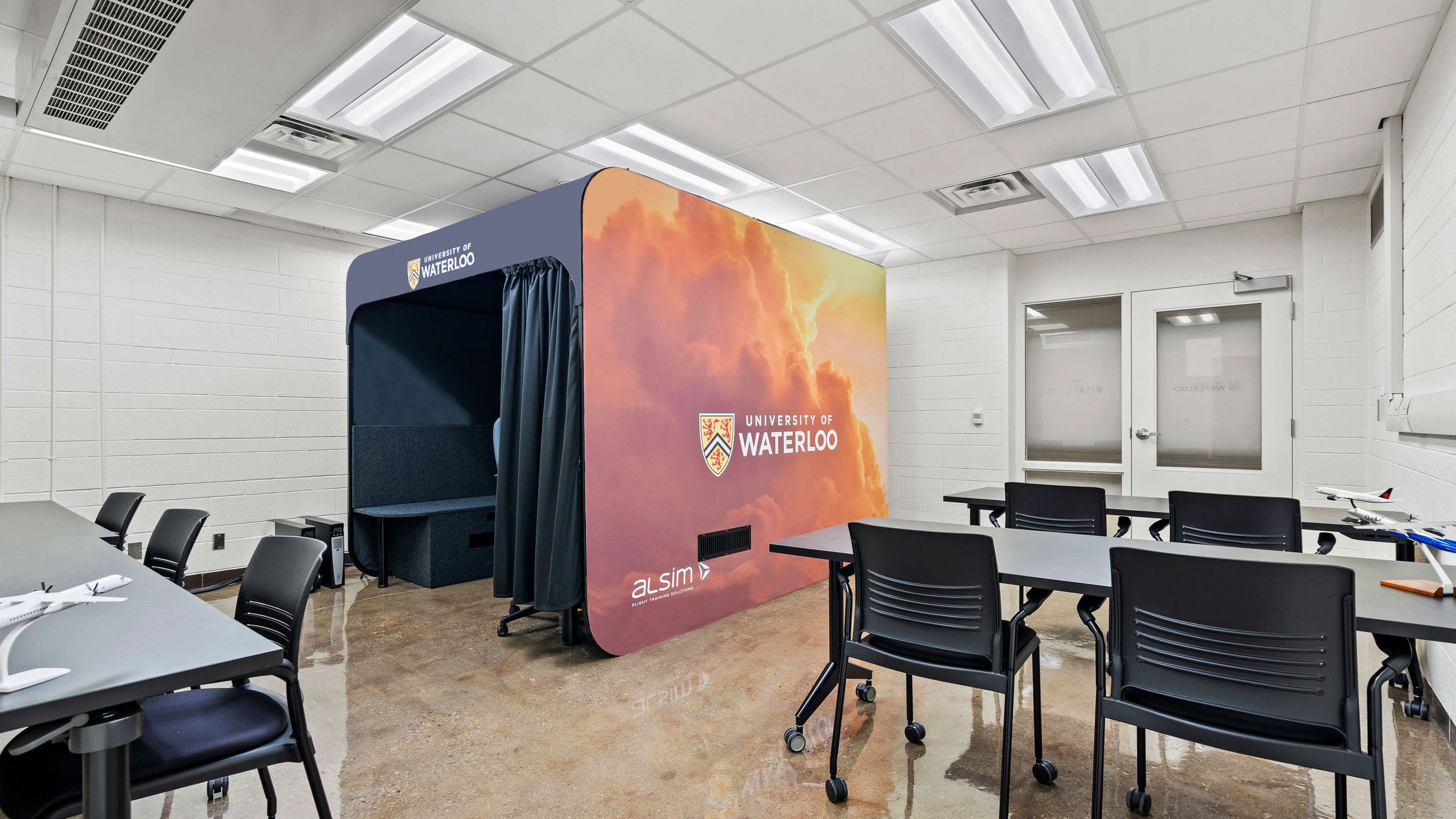 WISA Flight Simulator Lab - Waterloo, Ontario | Sky Sight Inc.