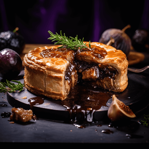 Zinfandel Braised Pork & Fig Pie Recipe