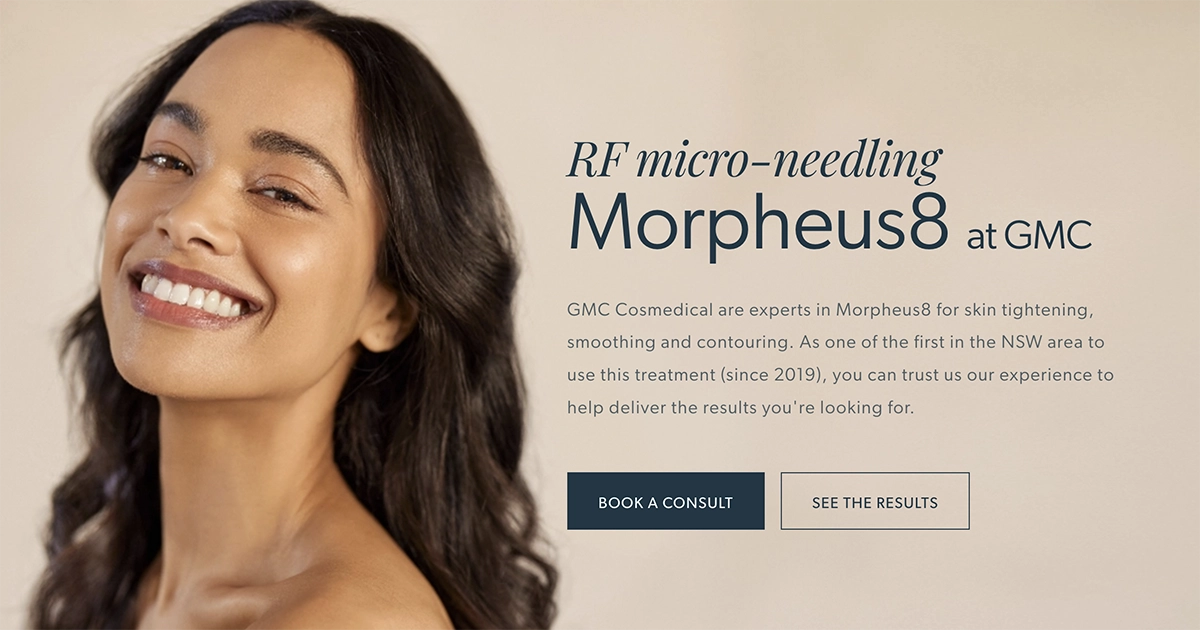 Morpheus8 at GMC Cosmedical Sydney